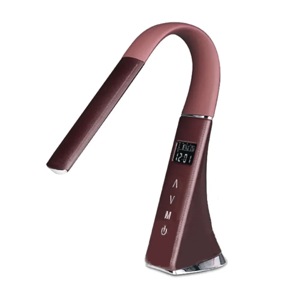 LED Office Desk Lamp Touch Dimming Reading Table Lamp Light with Alarm ...