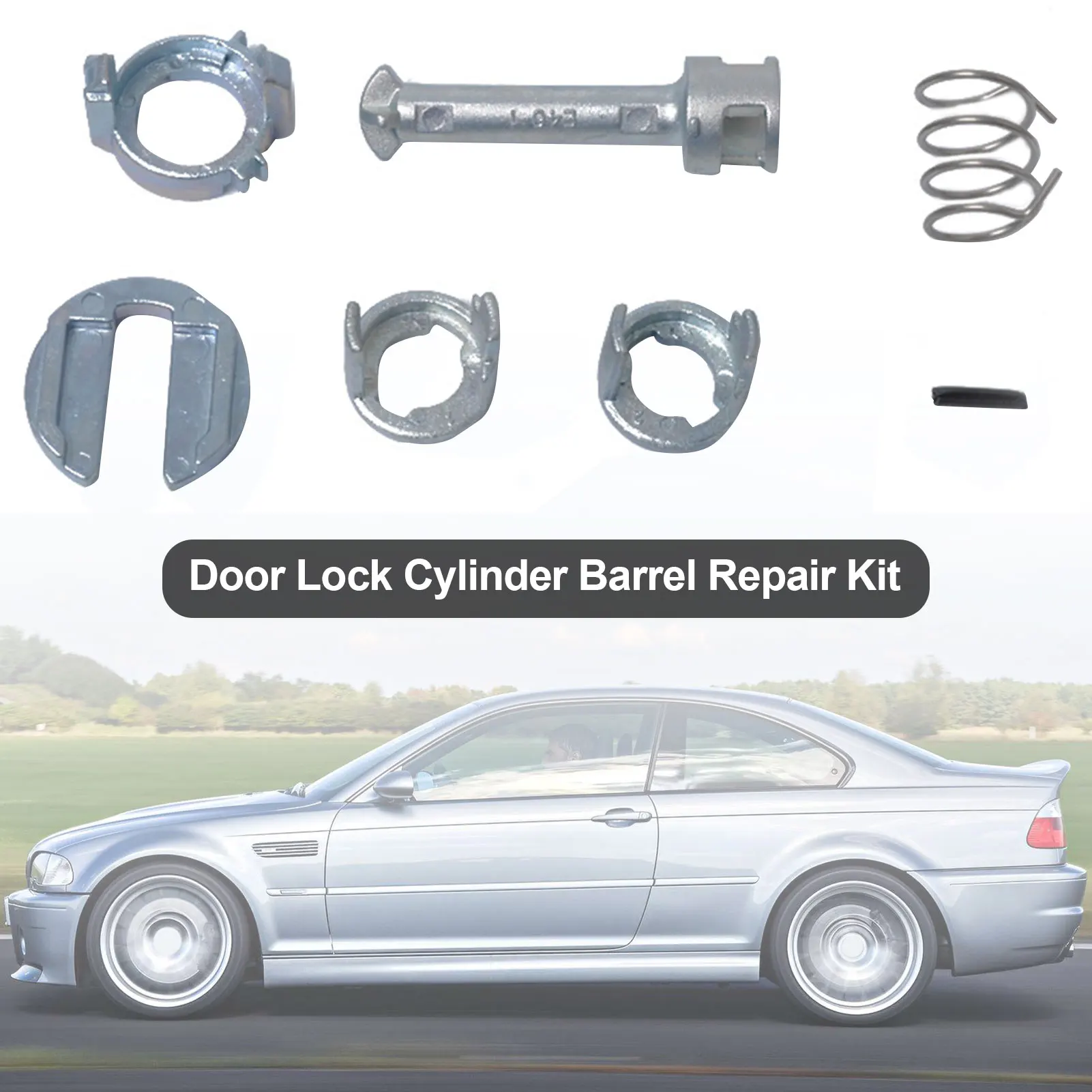 1998-2006-M3-Barrel-Cylinder-E46-Door-Lock-Repair-Kit-For-BMW-E46-3 ...