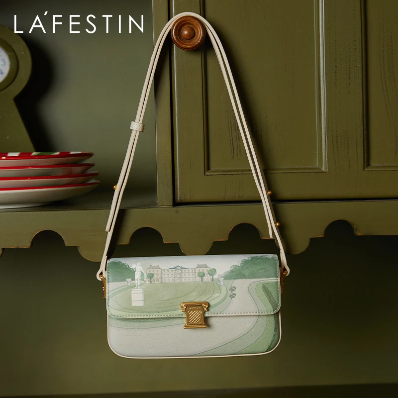 LA-FESTIN-Luxury-Women-Bag-2021new-Printed-Niche-One-shoulder-Messenger ...