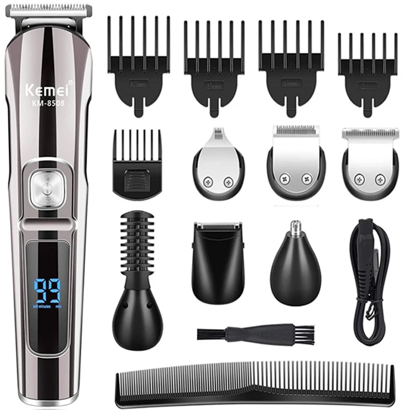 Kemei Hair Trimmer Professional | Body Hair Trimmer Kemei | Kemei Hair ...
