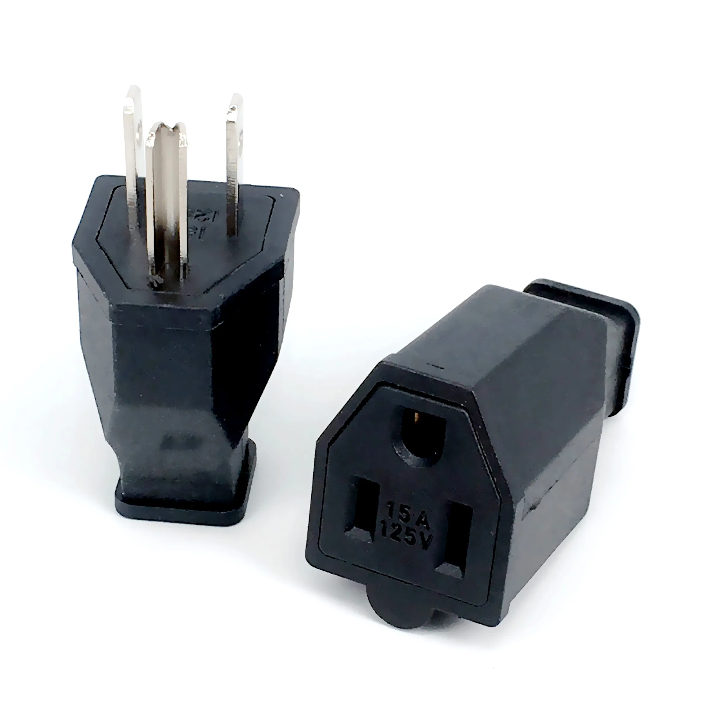 US American 3 Pins Industrial AC Electrical Power Rewireable Plug Male ...