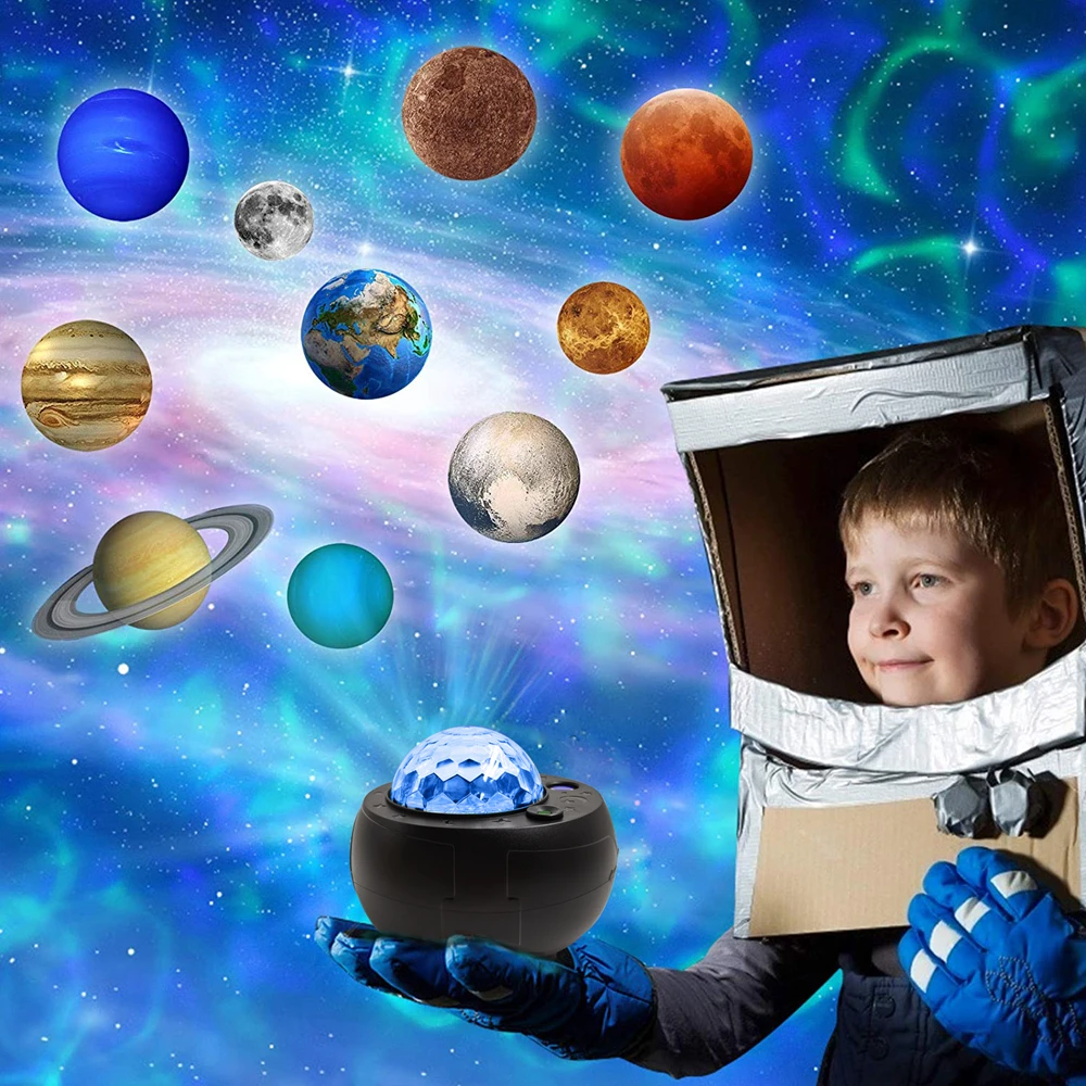 Solar System Ceiling Light Projection