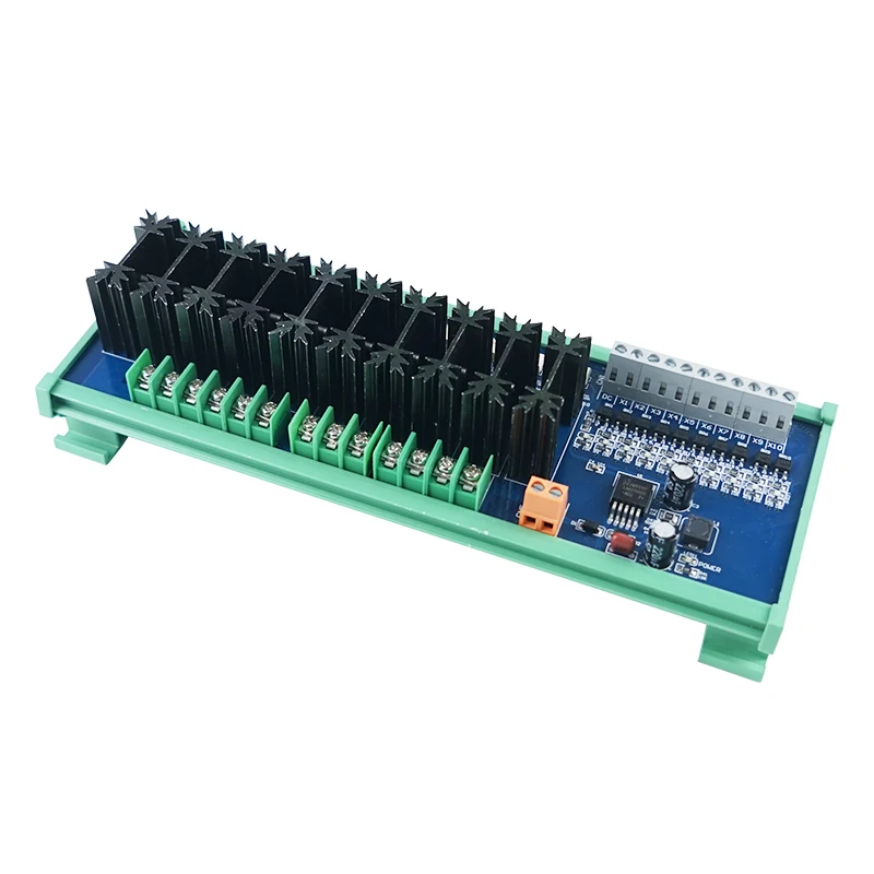 10-channel High Power Plc Dc Amplifier Board No Contact Industrial Plc ...