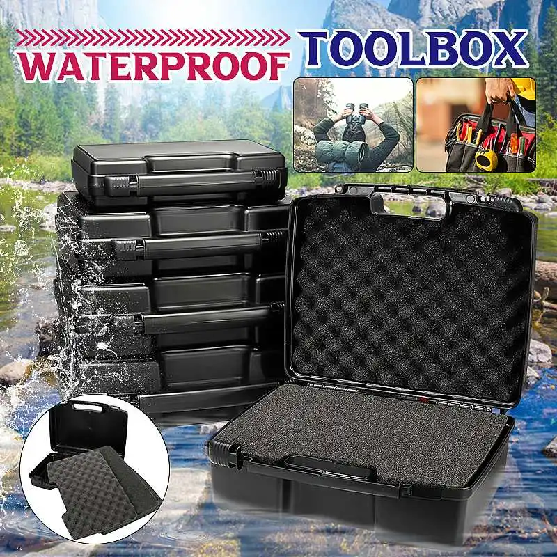 9 Sizes Safety Instrument Tool Box Protective Waterproof Shockproof ...