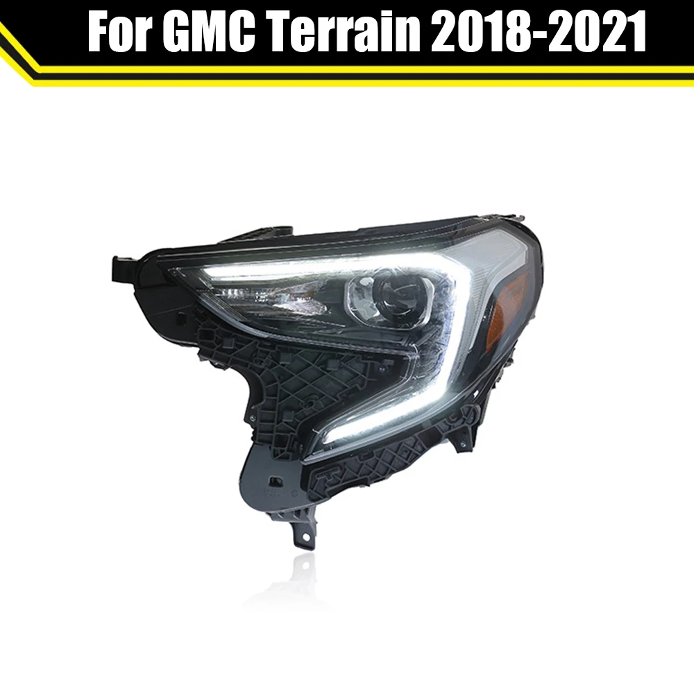 Car-Front-LED-DRL-Headlight-Headlamp-Assembly-For-GMC-Terrain-2018-2019 ...