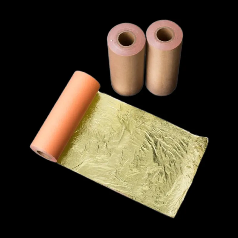 Roll Imitation Gold Leaf 15cm X 50m A Roll Genuine Copper Gold Leaf For ...