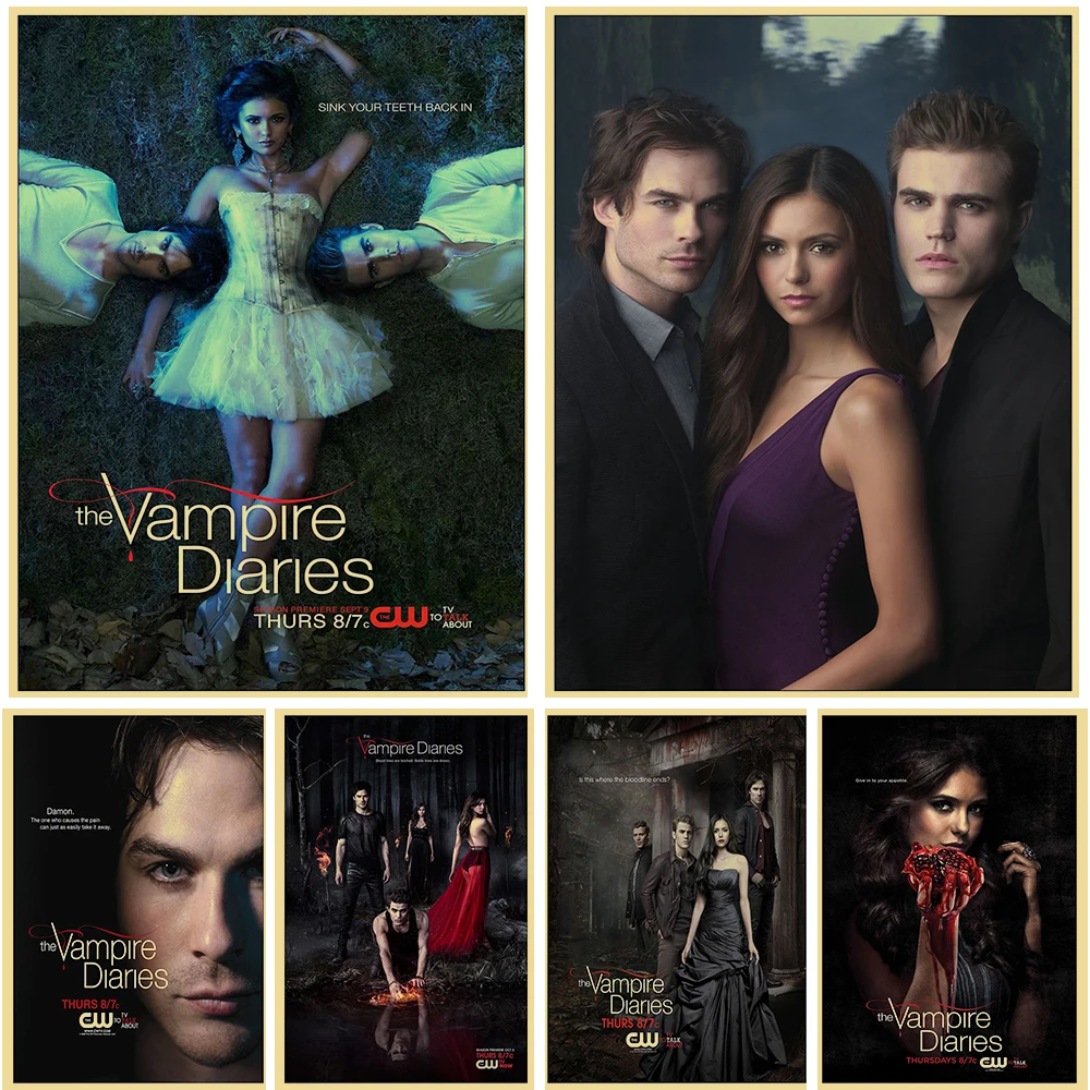 Vampire Diaries Damon Poster