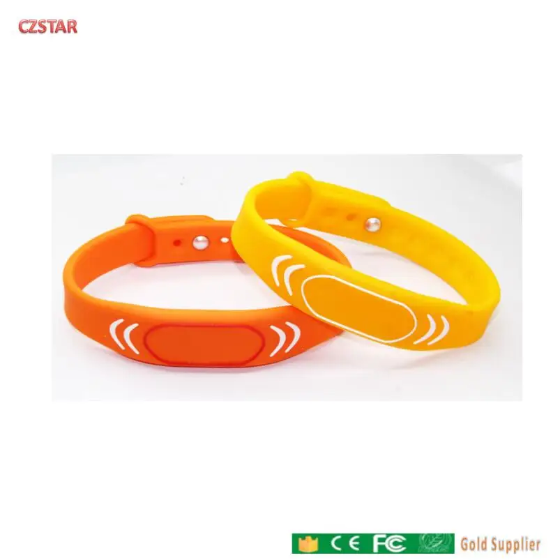 waterproof rfid wrist silicon reusable RFID Wristband Bracelet Tags ...