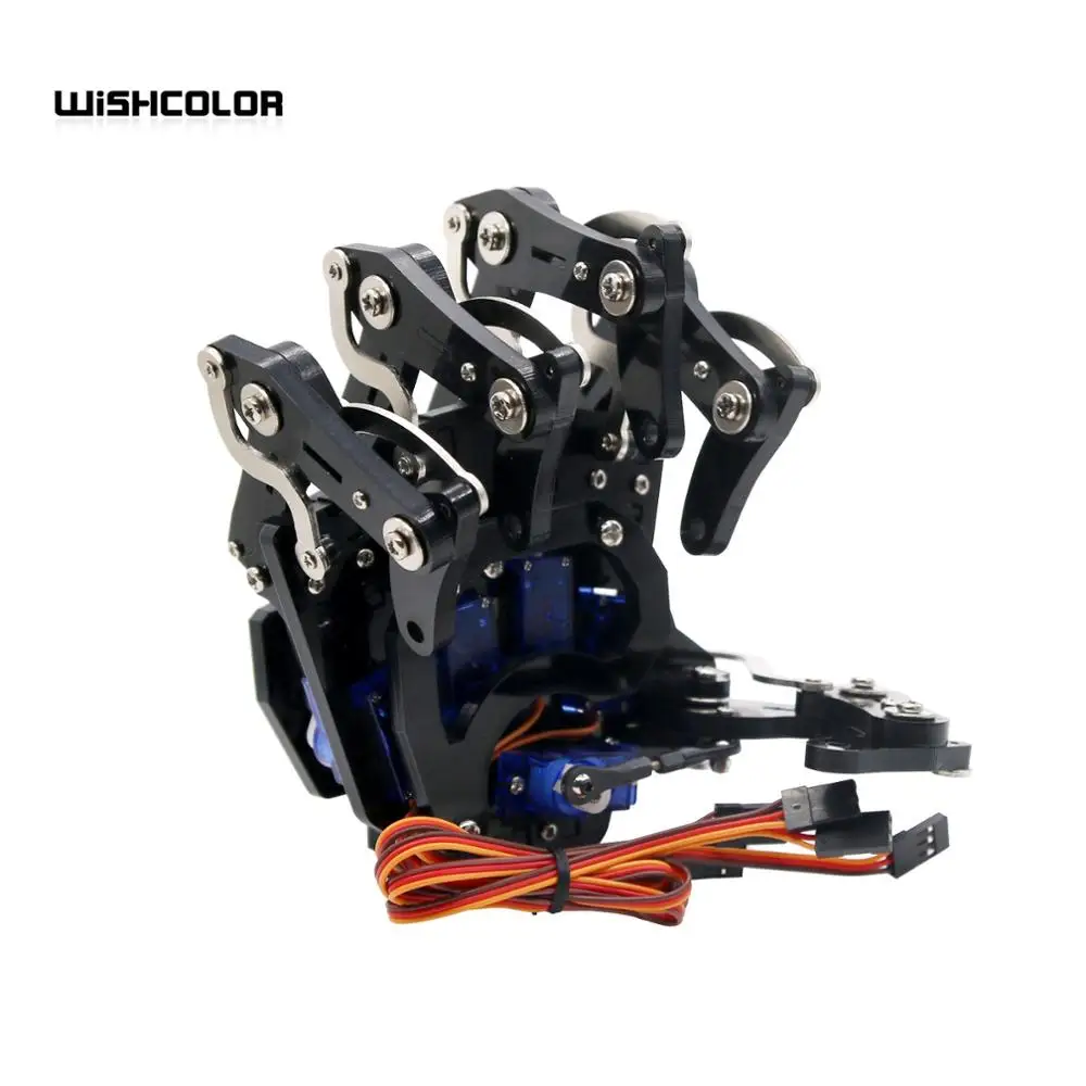 Industrial Robot Parts Assembled Robot Mechanical Claw Arm Five Fingers ...