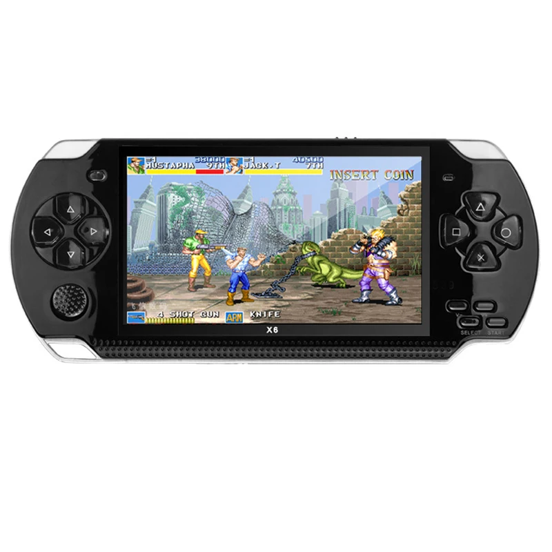 4.3 inch Screen Game Console MP4 player MP5 Game Player Real 8GB ...