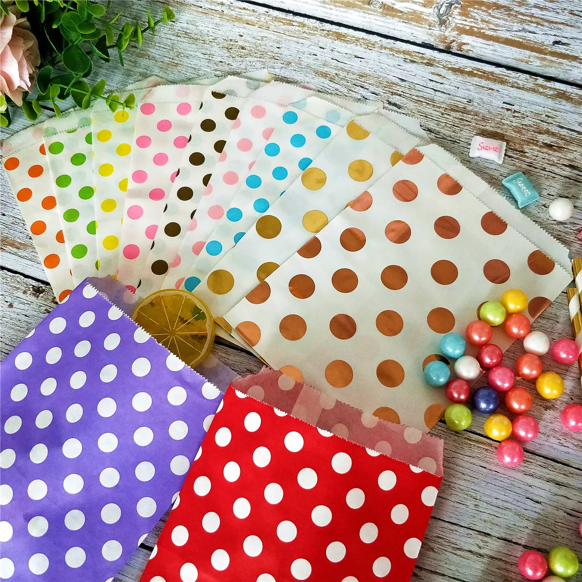 Bulk Candy Nut Mini Glassine Gift Package Bags - 100 Pack - Ideaco ...