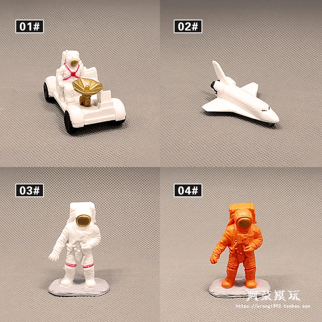 Plastic Astronaut Figures