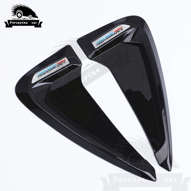 Shark Gills Side Fender Vent Decoration 3D Stickers For BMW E46 F30 E90 ...