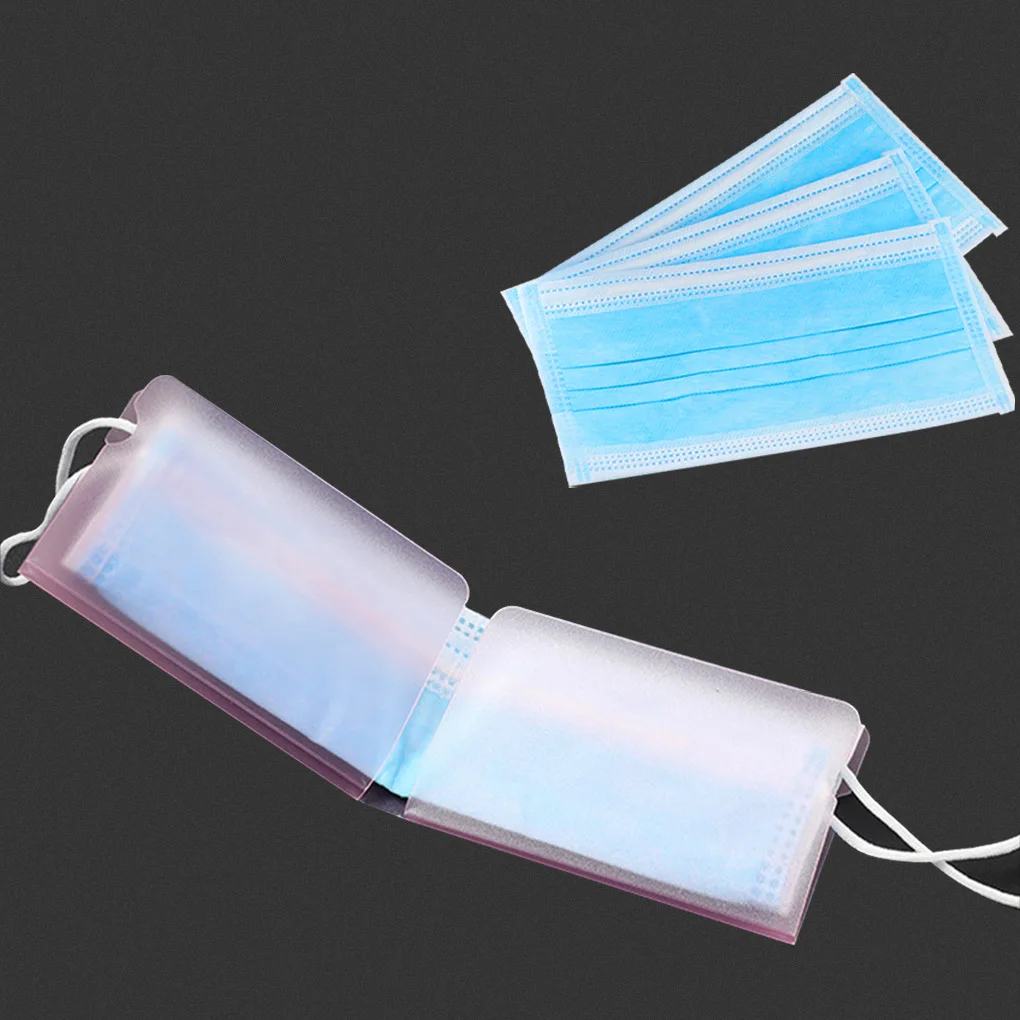 Face Mask Case 5pcs Portable Holder Organizer Foldable Bag - AliExpress