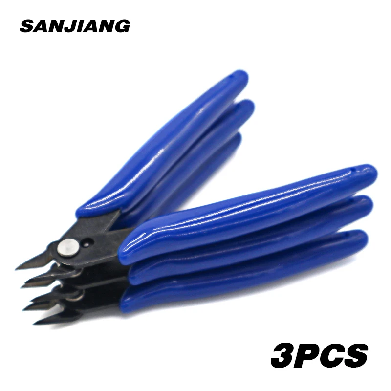 170-Electronic-Diagonal-Pliers-Flush-Cutter-Internal-Spring-Cutting ...