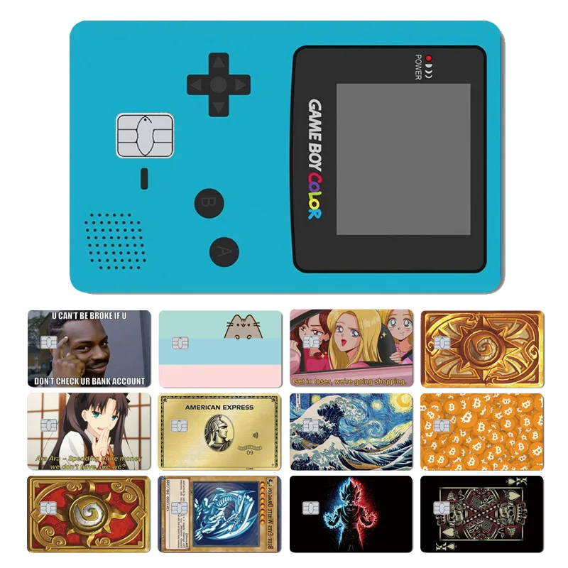 Stickers Stickers, Labels & Tags Paper & Party Supplies Gameboy Credit ...