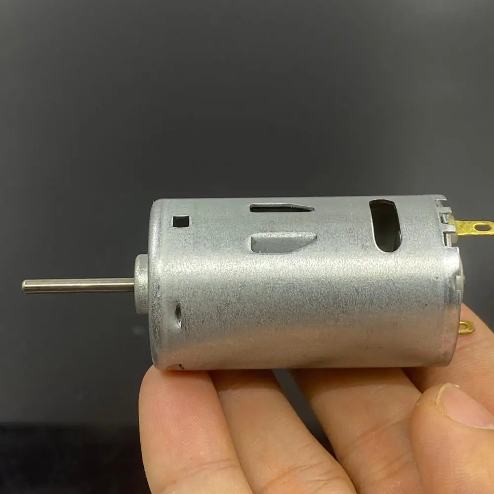 RS 395 moteur DC 6V 9V 12V 24V haute vitesse Mini 27.5mm moteur Long 2 ...