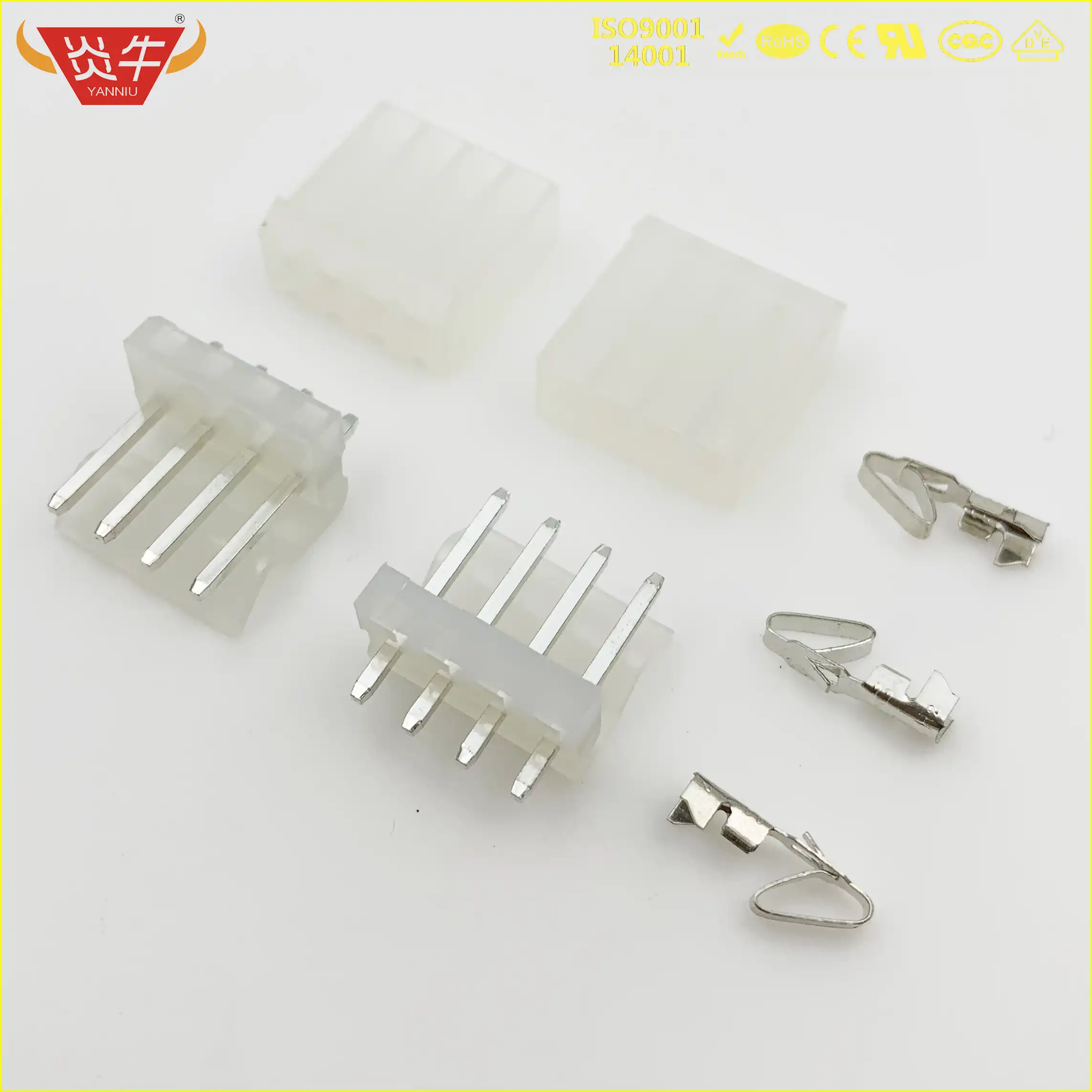 VH 3.96 WHITE STRIP CONNECTOR 3.96mm HOUSING WAFER TERMINAL HX39600 PT ...