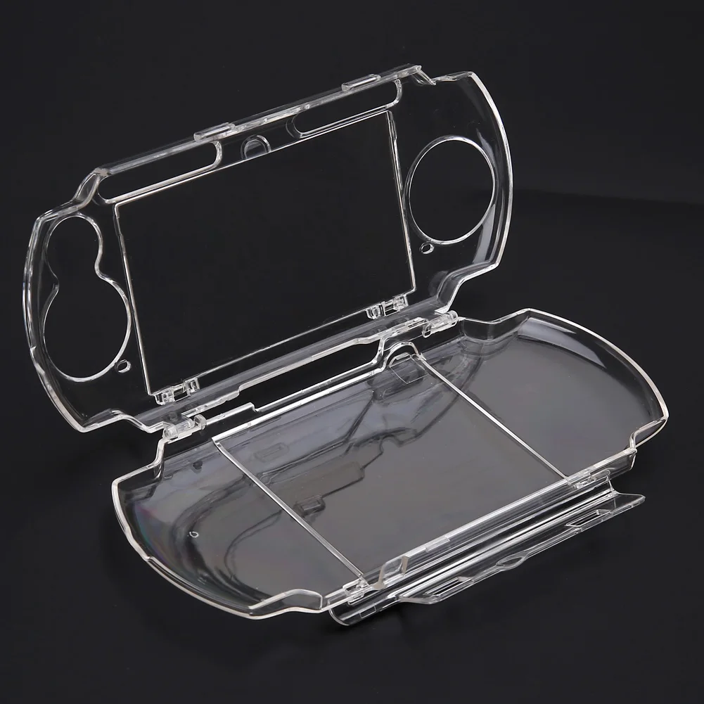 Clear Housing for PSP 2000 3000 Transparent Hard Carry Cover Case Snap ...