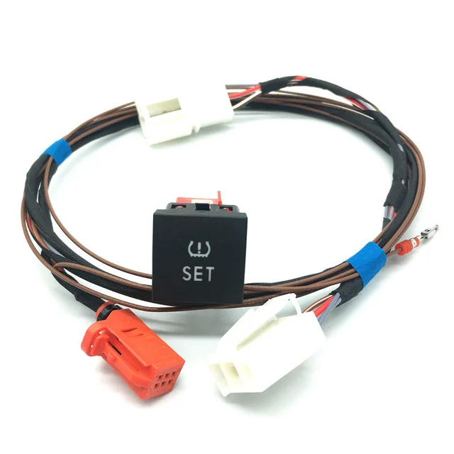 Car Parts TPMS Tire Tyre Pressure Warning Switch Button wiring harness ...