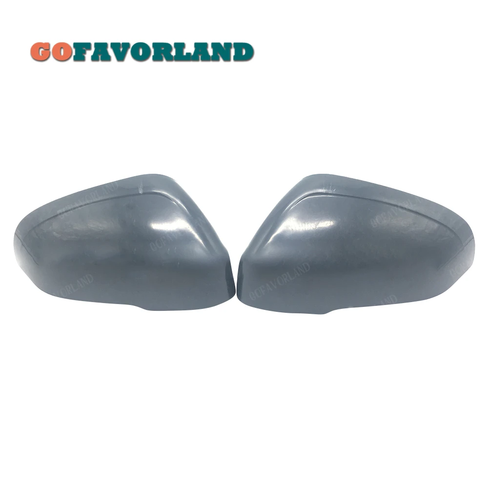 앞 좌측 우측 사이드 도어 미러 셸 하우징 플라스틱 쌍, 도색되지 않은 39804837 39804855, 볼보 S60 V60 ...