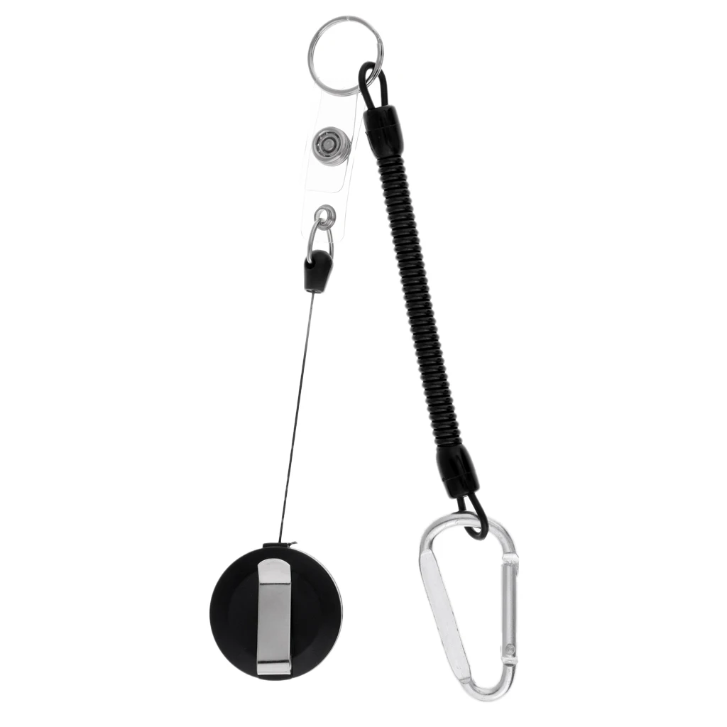 Booms Fishing Plastic Spring Fishing Lanyards Fishing Tool/Pole Safety ...