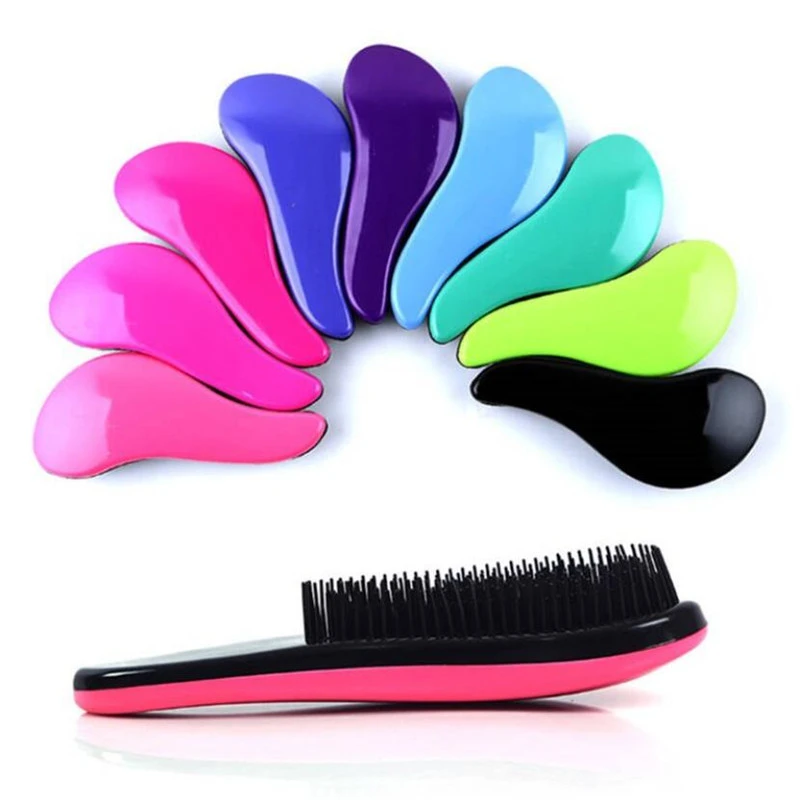 1pcs Hot Magic Handle Comb Anti-static Massage Hair Brush Tangle ...