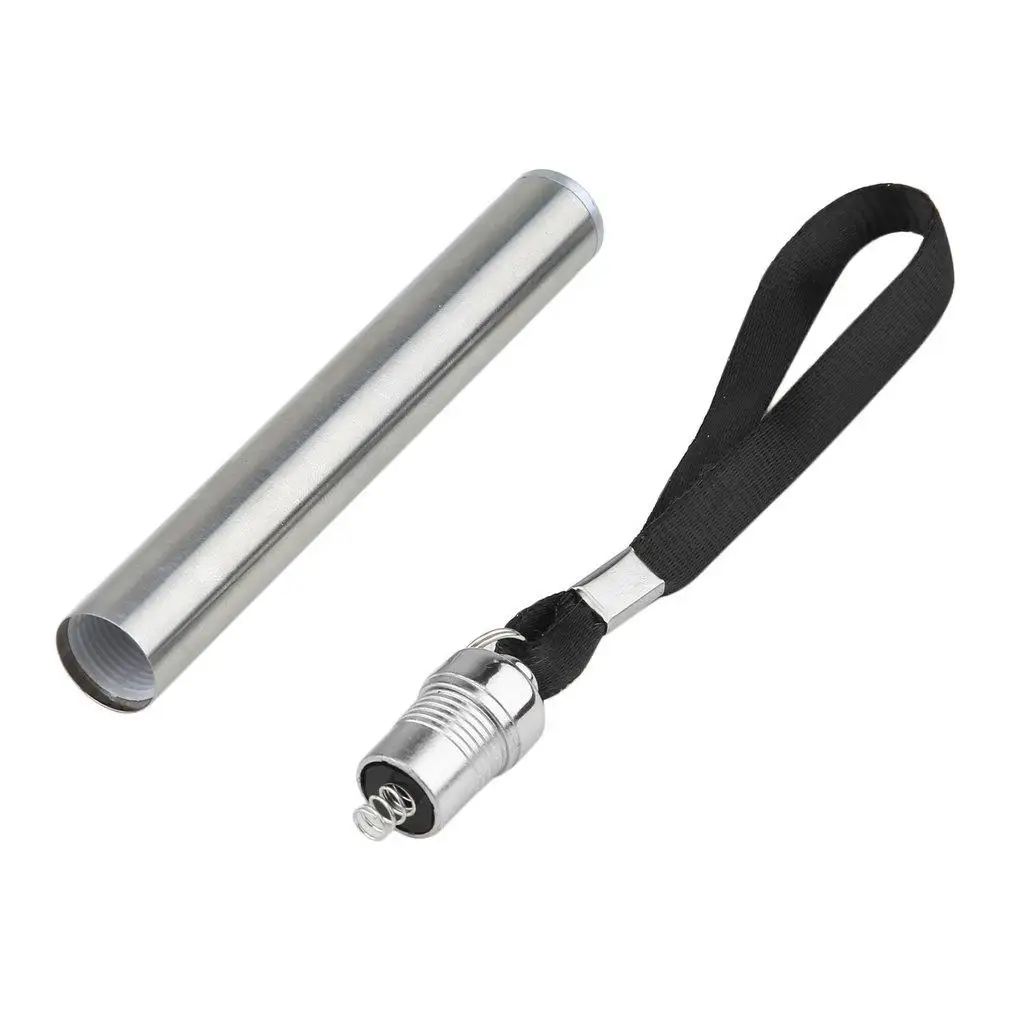 Stainless Steel Mini Penlight Waterproof LED Flashlight Battery ...