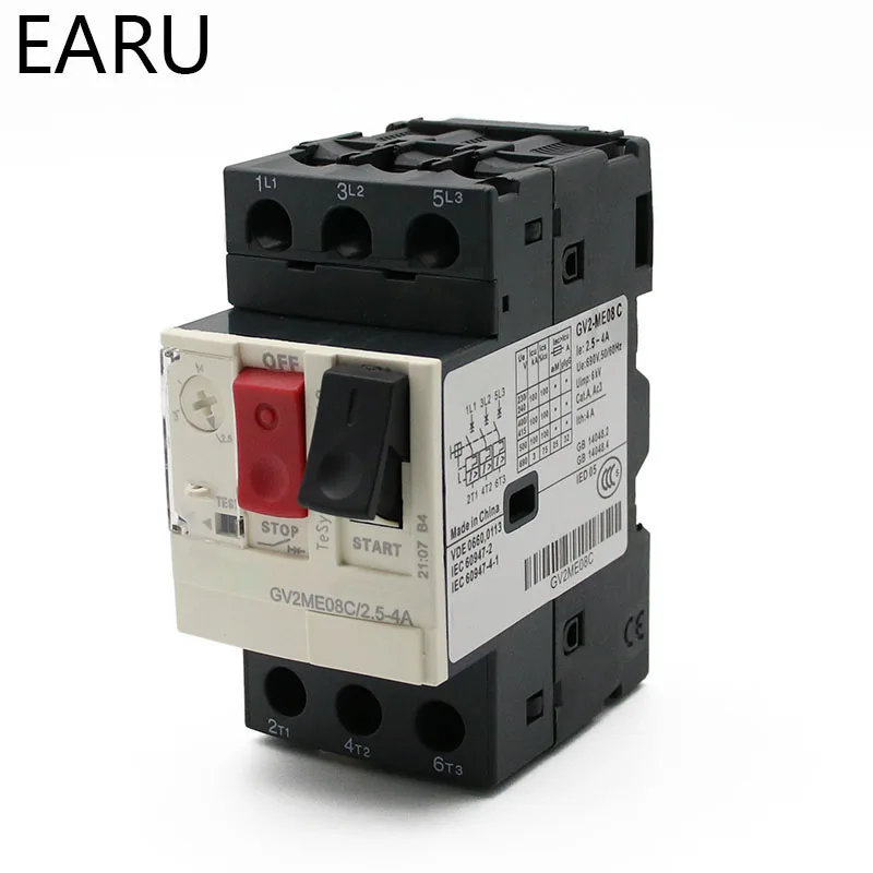 Motor-Starter-GV2ME-Series-Motor-Protector-Motor-Circuit-Breaker-Push ...