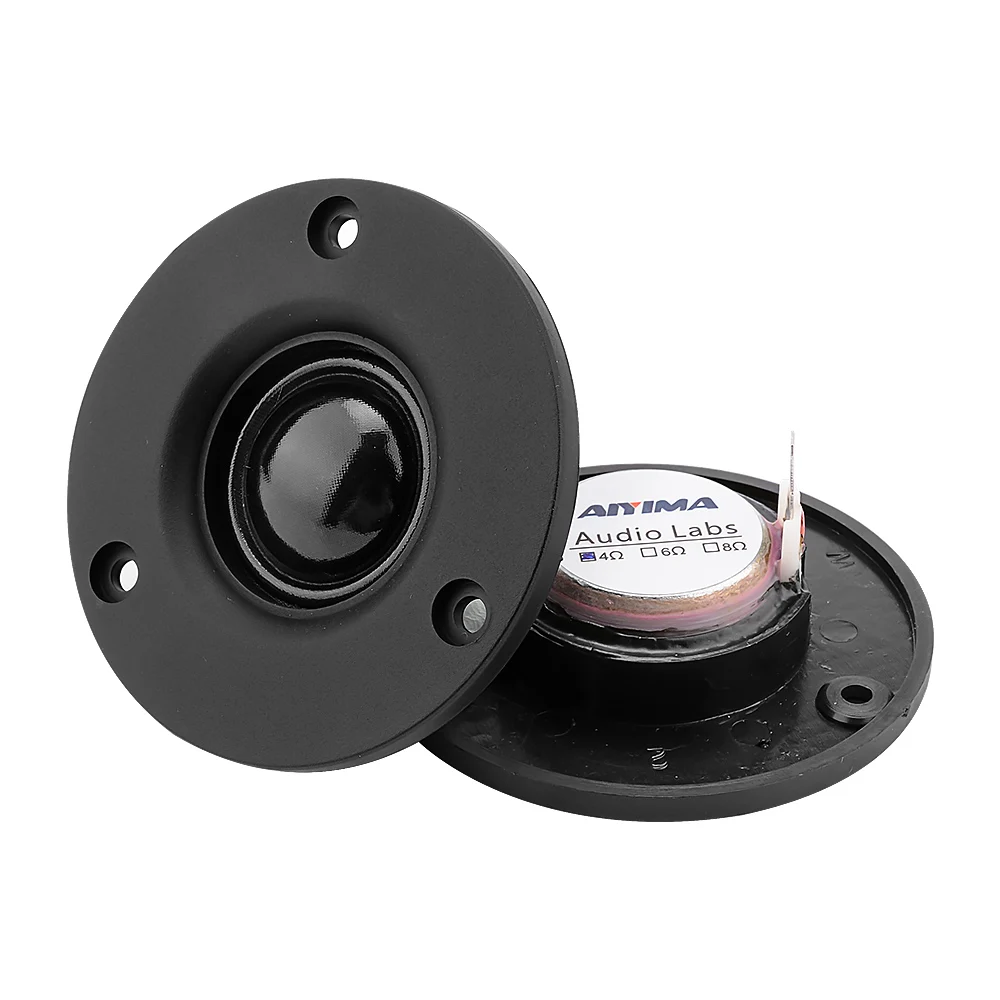 AIYIMA 2Pcs 3Inch Hifi Fever Tweeter Speaker Driver 4Ohm 6Ohm 25 Core ...