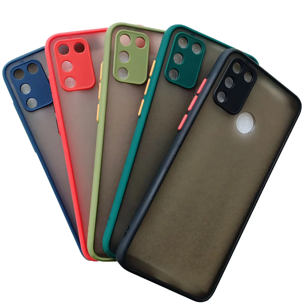 Funda-protectora-A-prueba-de-golpes-para-Honor-9A-carcasa-trasera-mate ...