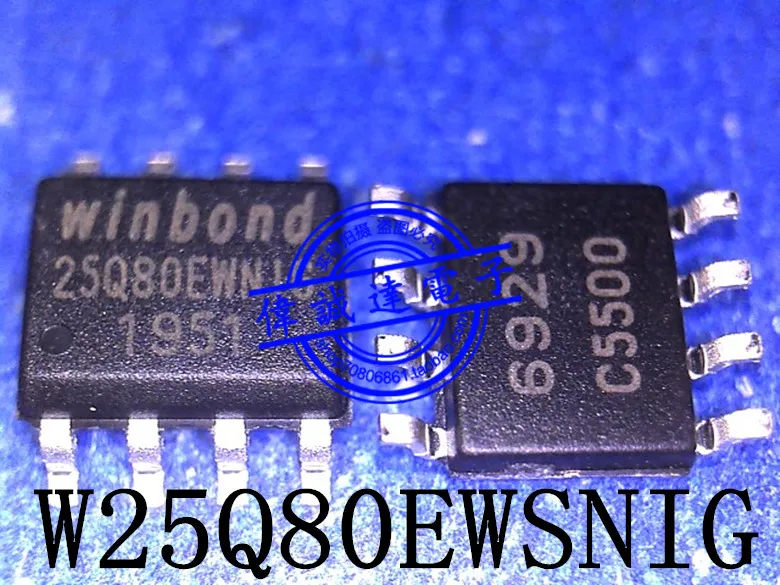 1.8V W25Q80EWSNIG W25Q80EWNIG 25Q80EWN1G SOP8