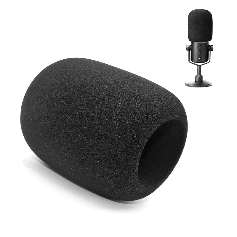 1Pc-Windscreen-Microphone-Sponge-Windproof-Mic-Cover-Foam-Filter-For ...