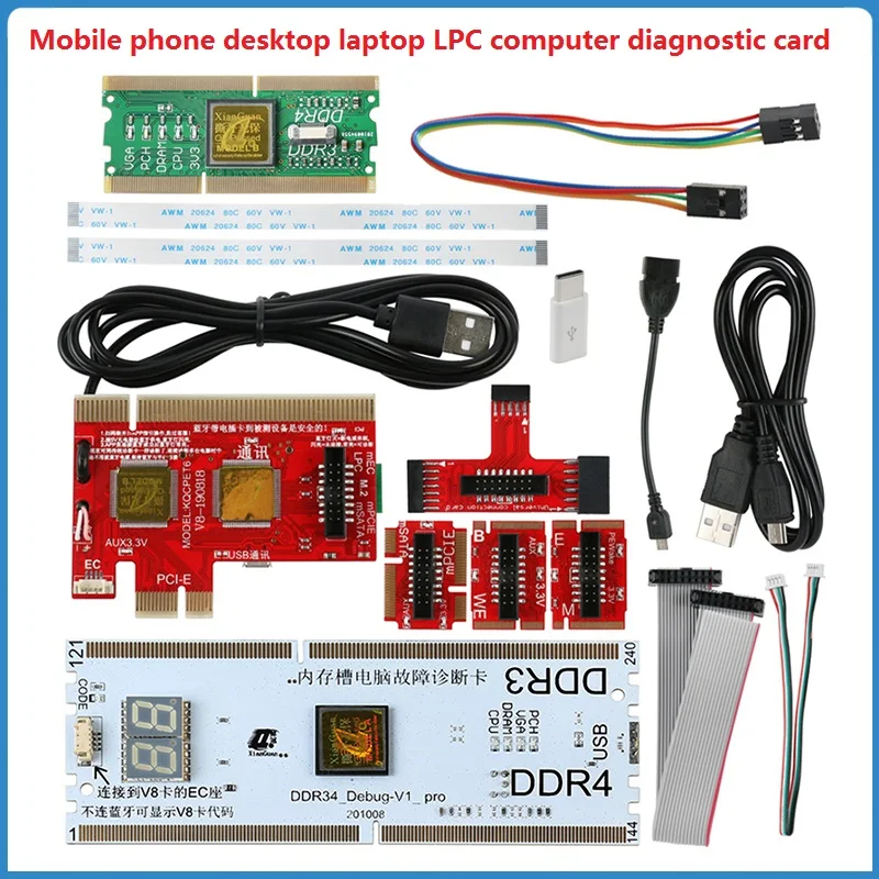 KQCPET6-V8-Motherboard-Diagnostic-Card-Analyzer-For-Mobile-Phone-PC ...