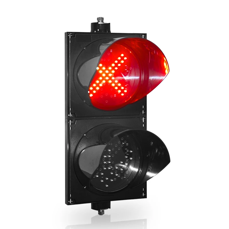 Red Arrow Traffic Light