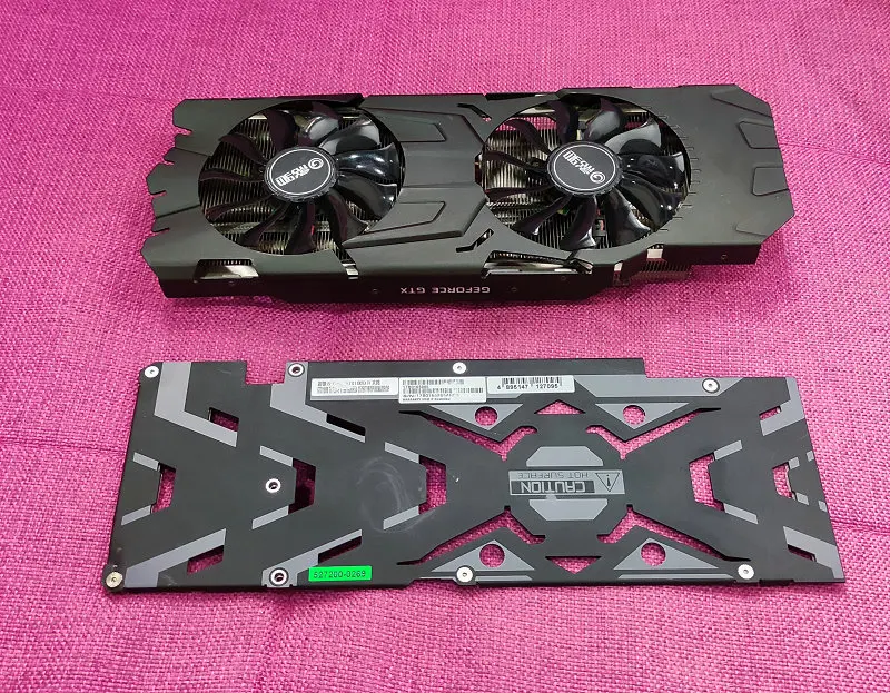 Original-for-KFA2-1080ti-exoc-Graphics-Video-Card-Radiator-Cooler-with ...