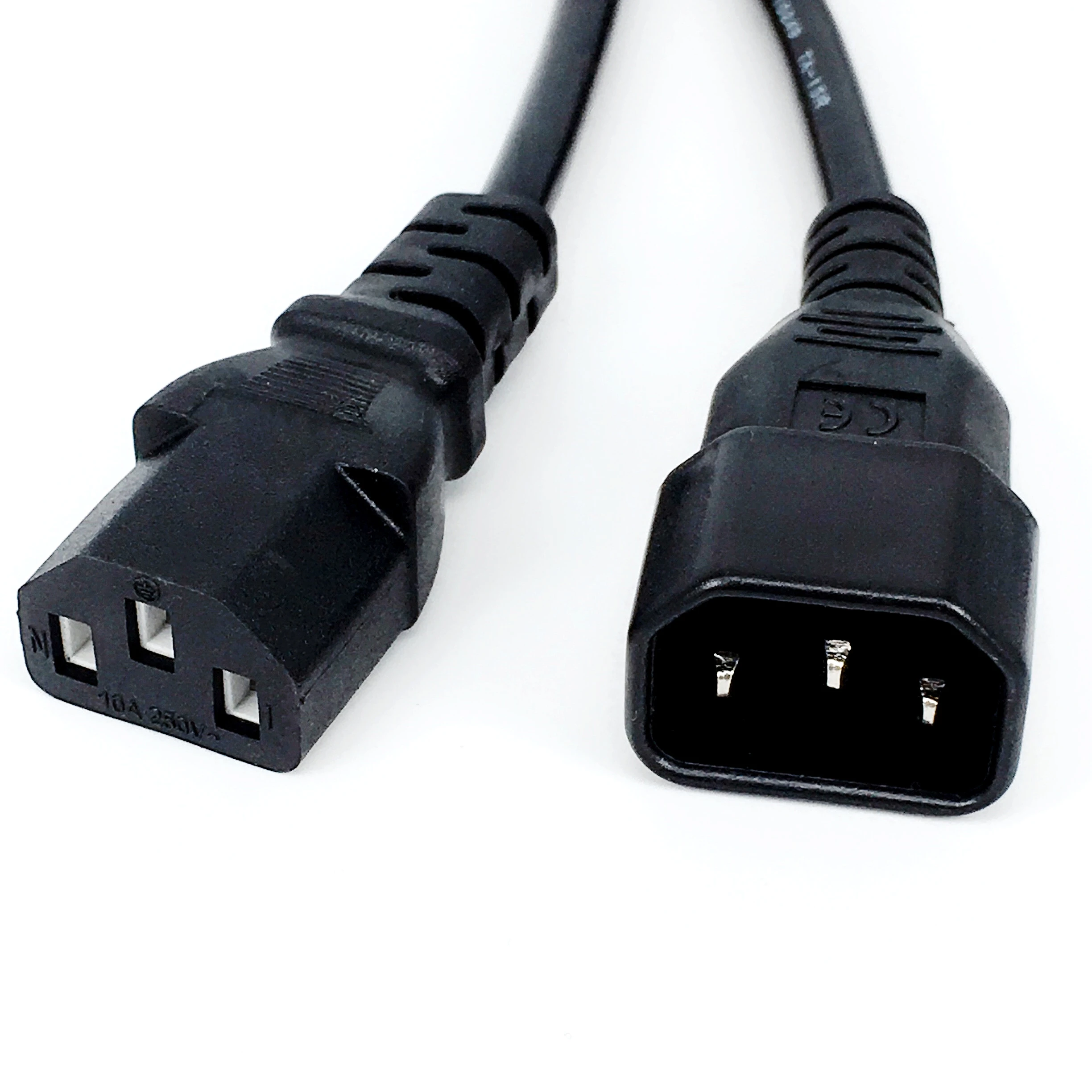 Iec C13 To C14 Power Cord 1.5m 1.8m 18awg C13 C14 Power Extension Cable ...