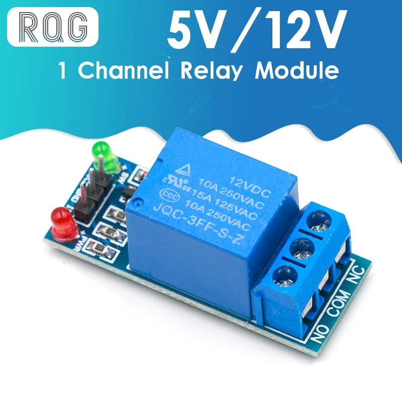 5v 12v Low Level Trigger One 1 Channel Relay Module Interface Board ...