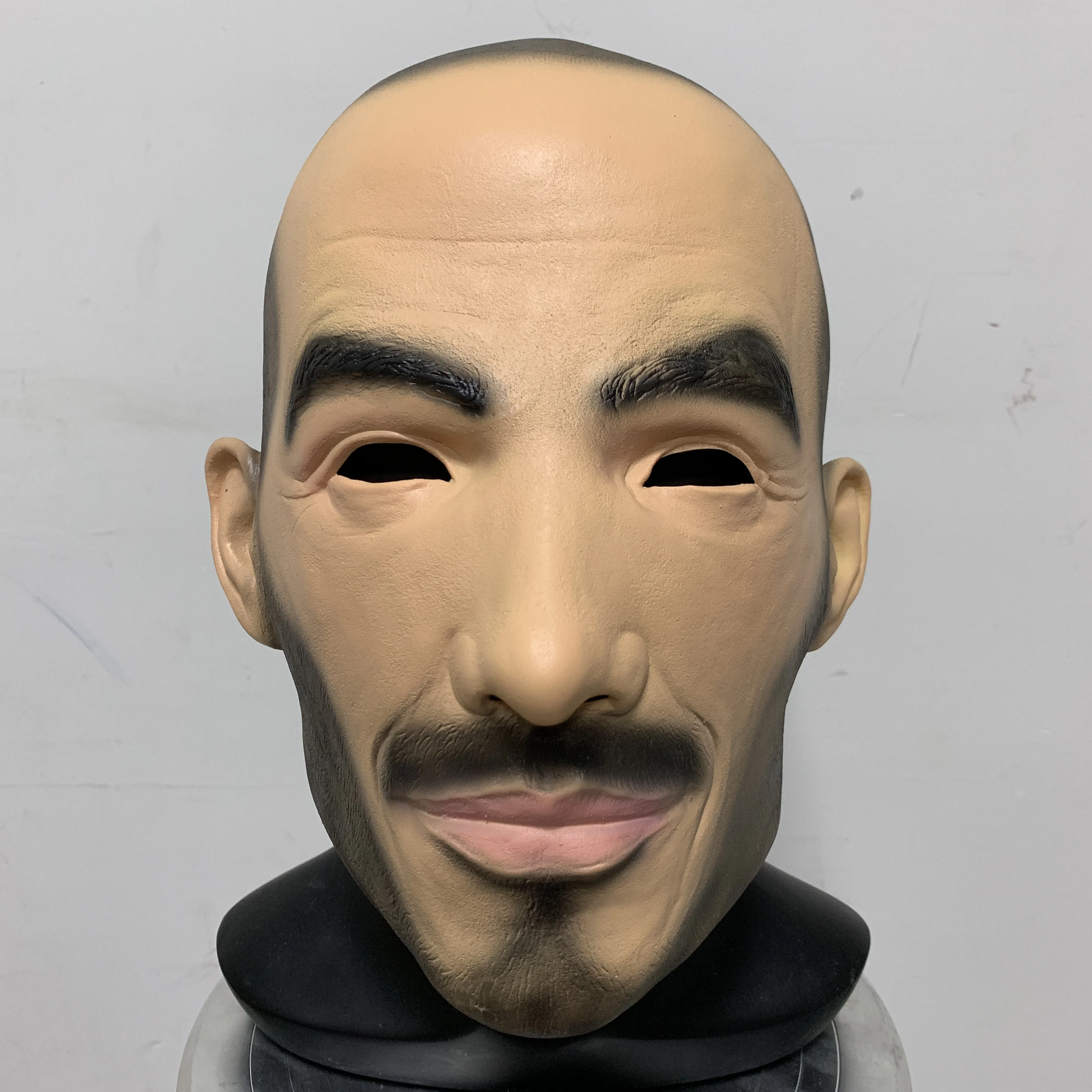 Halloween Party Cosplay Famous Man Face Mask Latex Party Real Human ...