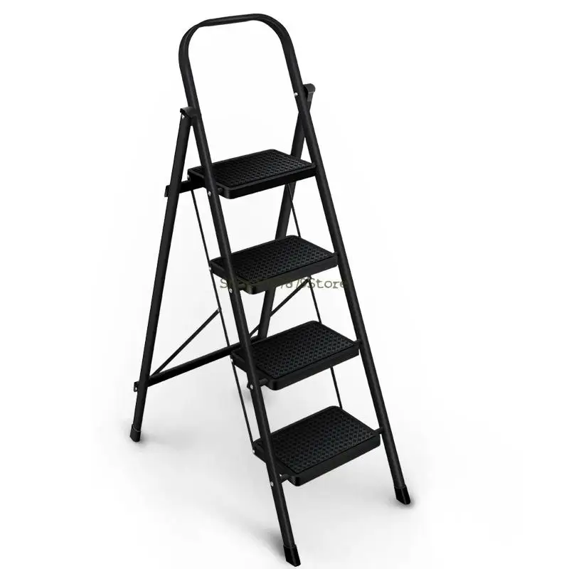 Household Ladder Indoor Multi functional Folding Ladder Thickened And ...