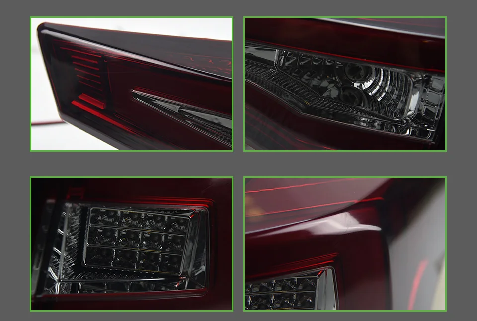 Car Styling Tail Lamp Light For Toyota Rav4 Tail Lights 2014-2017 Rav4 ...