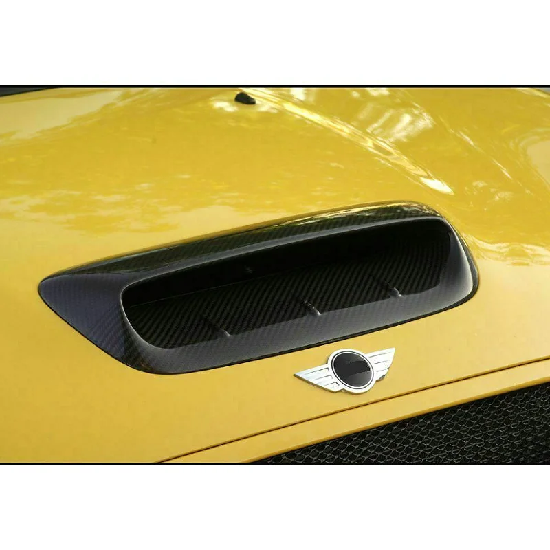 Carbon-Fiber-Hood-Scoop-Duell-AG-Style-For-Mini-R56-Cooper-S-Glossy ...