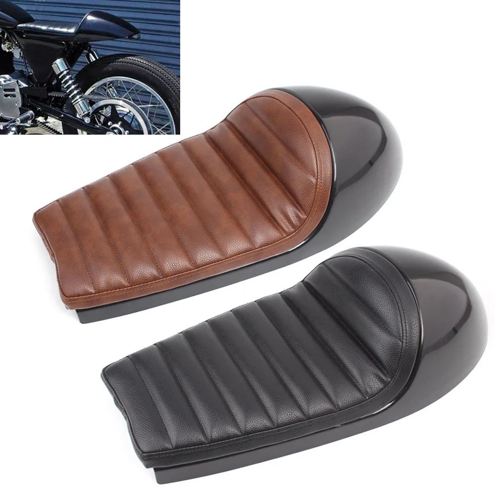Mototcycle Retro Cafe Racer Driver Seat Rear Seat Cowl Cover For Honda ...
