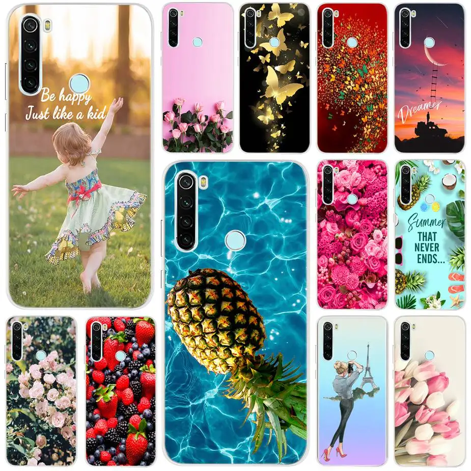 Colorful Painted Case For Xiaomi Redmi Note 8t 8 Cover Redmi Note8 ...