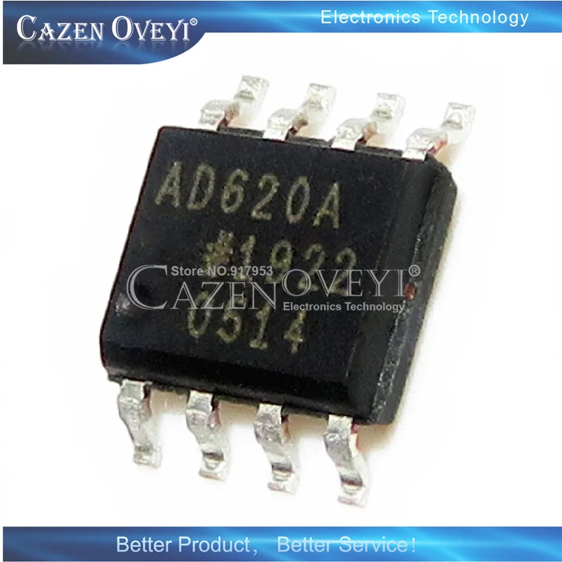 5 peças ad620arz ad620ar ad620 sop 8 em estoque|Circuitos integrados ...
