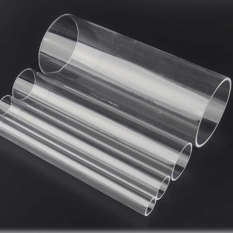 3pcs-Length-25-50cm-O-D-16-50mm-Clear-Acrylic-Pipe-Transparent ...
