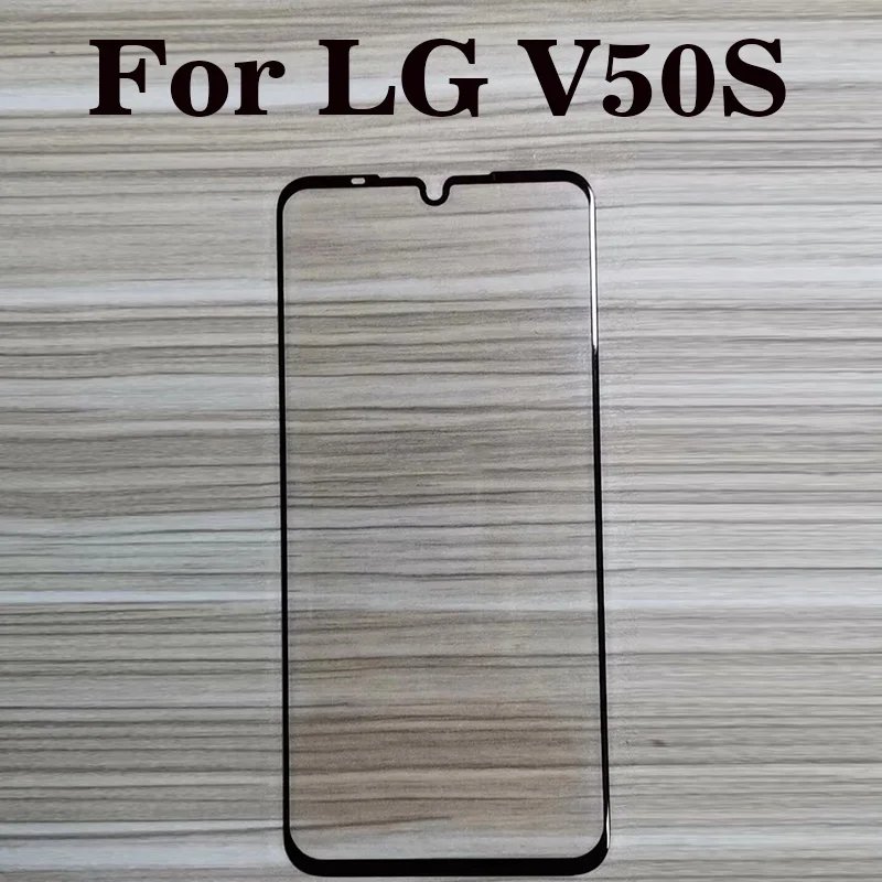 LG V50S 풀 스크린 커버 화면 보호 필름, 3D 곡선 강화 유리, LG V50S Thinq용|폰 강화유리| - AliExpress