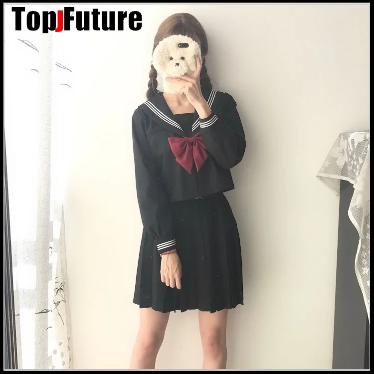 black School Disabilities Studen Bad Girl Sailor suit Uniform Novelty ...