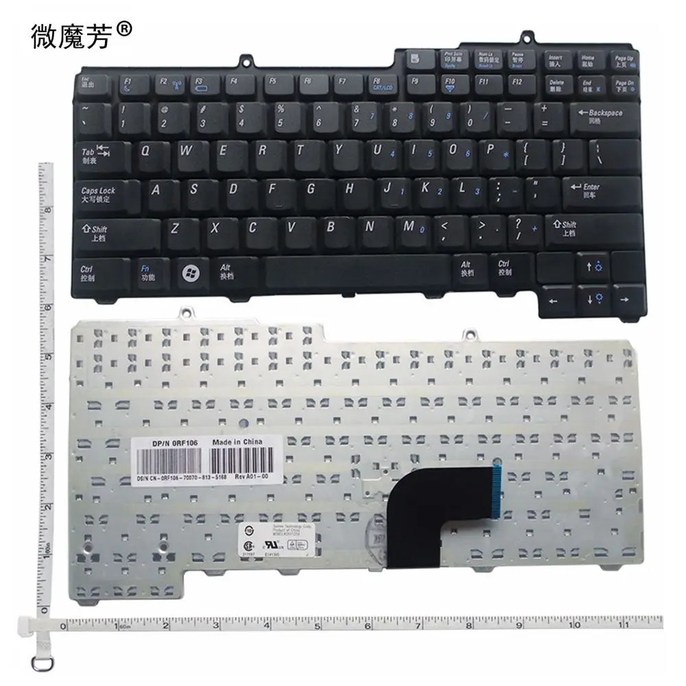 For DELL For Latitude D520 D520N D530 Replace laptop keyboard US ...