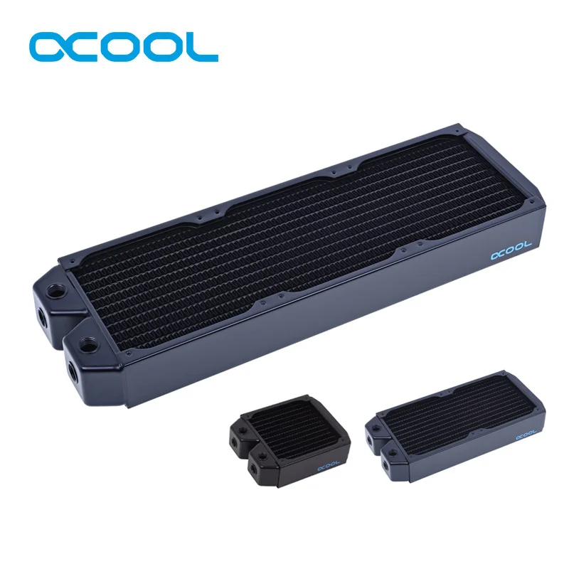 Original Alphacool XT45 Full Copper 120MM,240MM, 360MM 45mm Thick Water ...